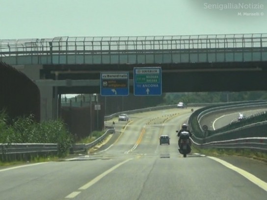 Video notizia: il tragitto in auto sulla nuova complanare di Senigallia ...